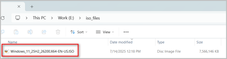 Download Windows 11 25H2 ISO and Create 25H2 Bootable USB from It